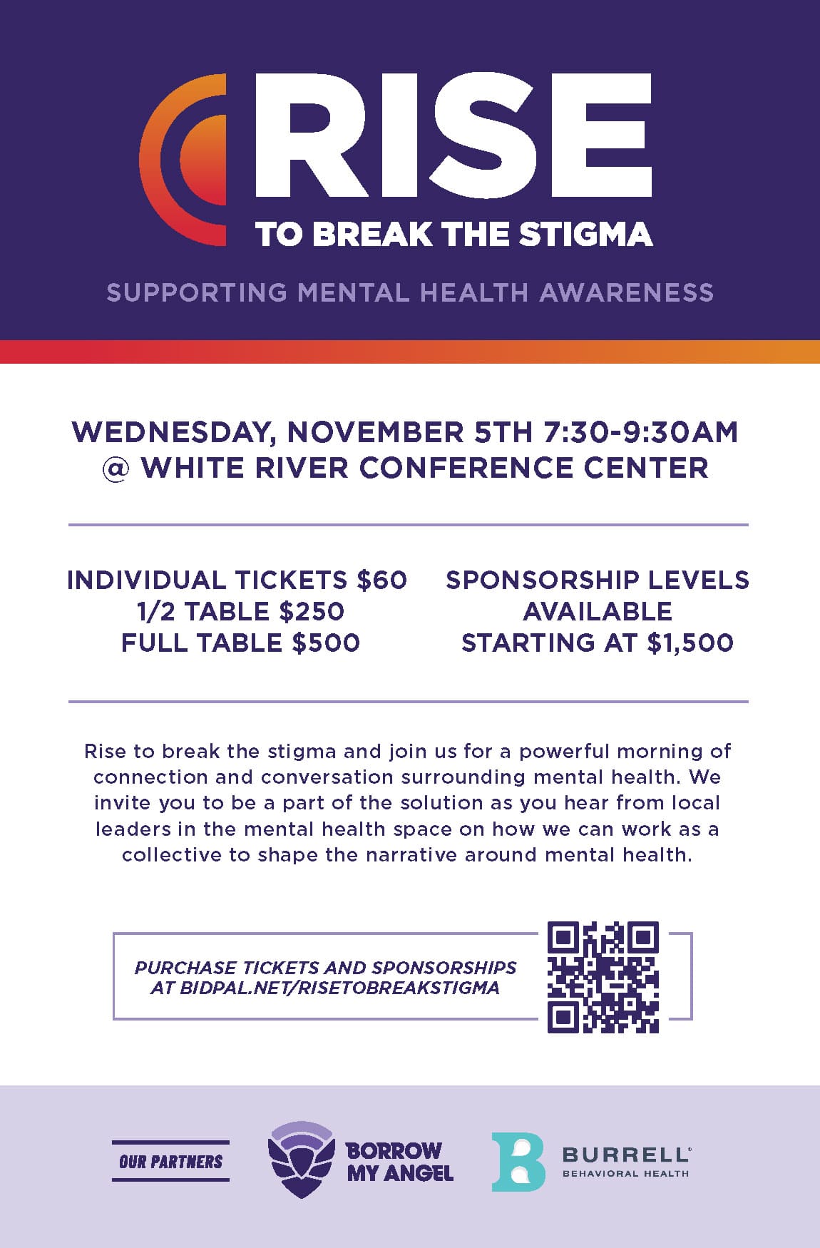 Rise to Break the Stigma ~ November 5, 2025 - Community Partnership of ...